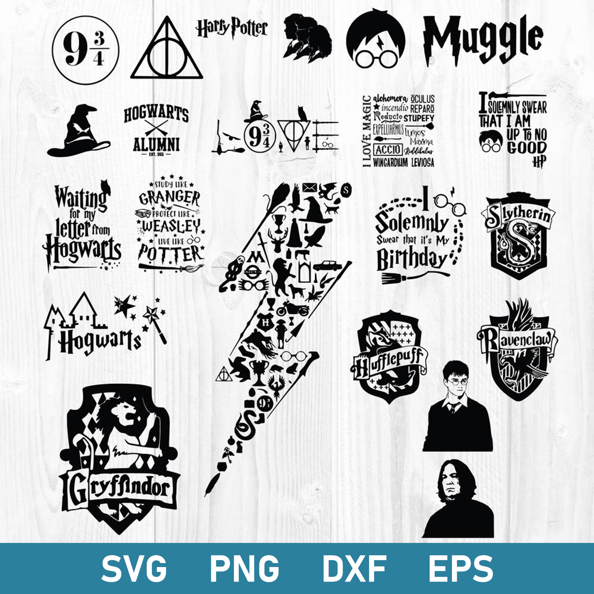 Wizards Bundle Svg, Wizards Svg, Harry Potter Svg, Magic Wiz | Inspire ...