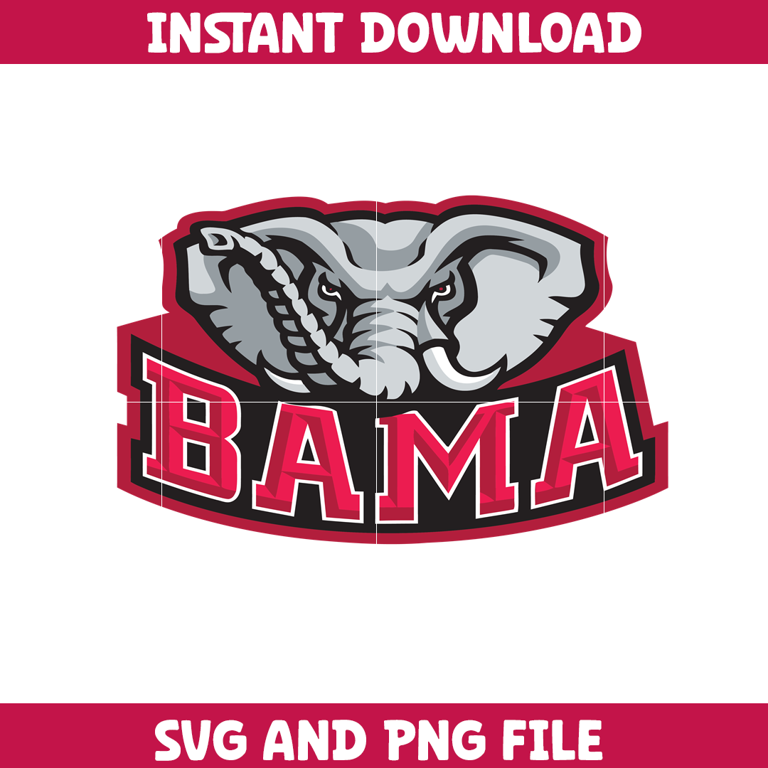 Alabama Crimson Tide Svg, Alabama logo svg, Alabama Crimson - Inspire ...