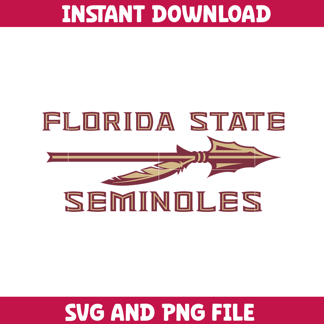 Florida State Seminoles Svg,Florida State logo svg, Florida | Inspire ...