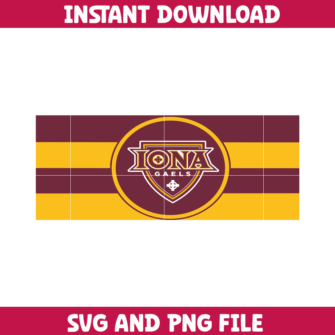Iona gaels Svg, Iona gaels logo svg, IIona gaels University | Inspire ...