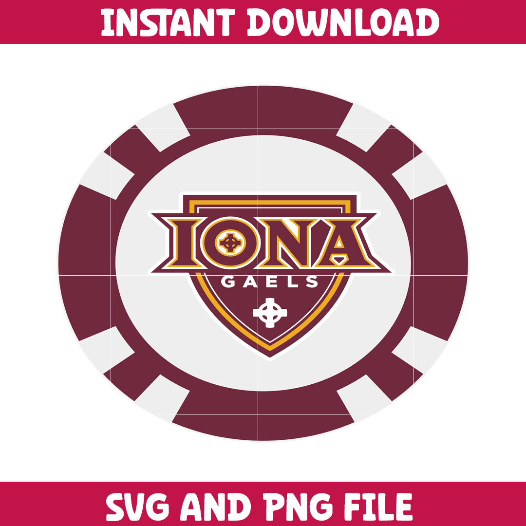Iona gaels Svg, Iona gaels logo svg, IIona gaels University | Inspire ...