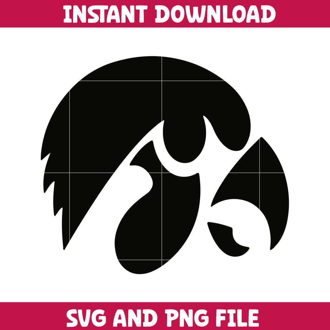 Iowa Hawkeye Svg, Iowa Hawkeye logo svg, Iowa Hawkeye Univer | Inspire ...