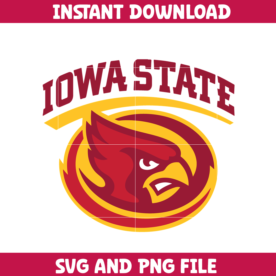Iowa State Svg, Iowa State logo svg, Iowa State Universit | Inspire Uplift