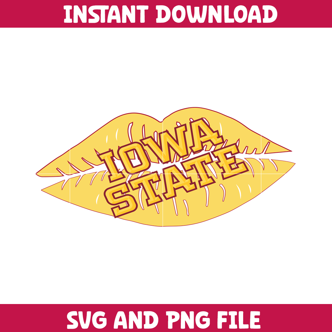 Iowa State Svg, Iowa State logo svg, Iowa State Universit | Inspire Uplift