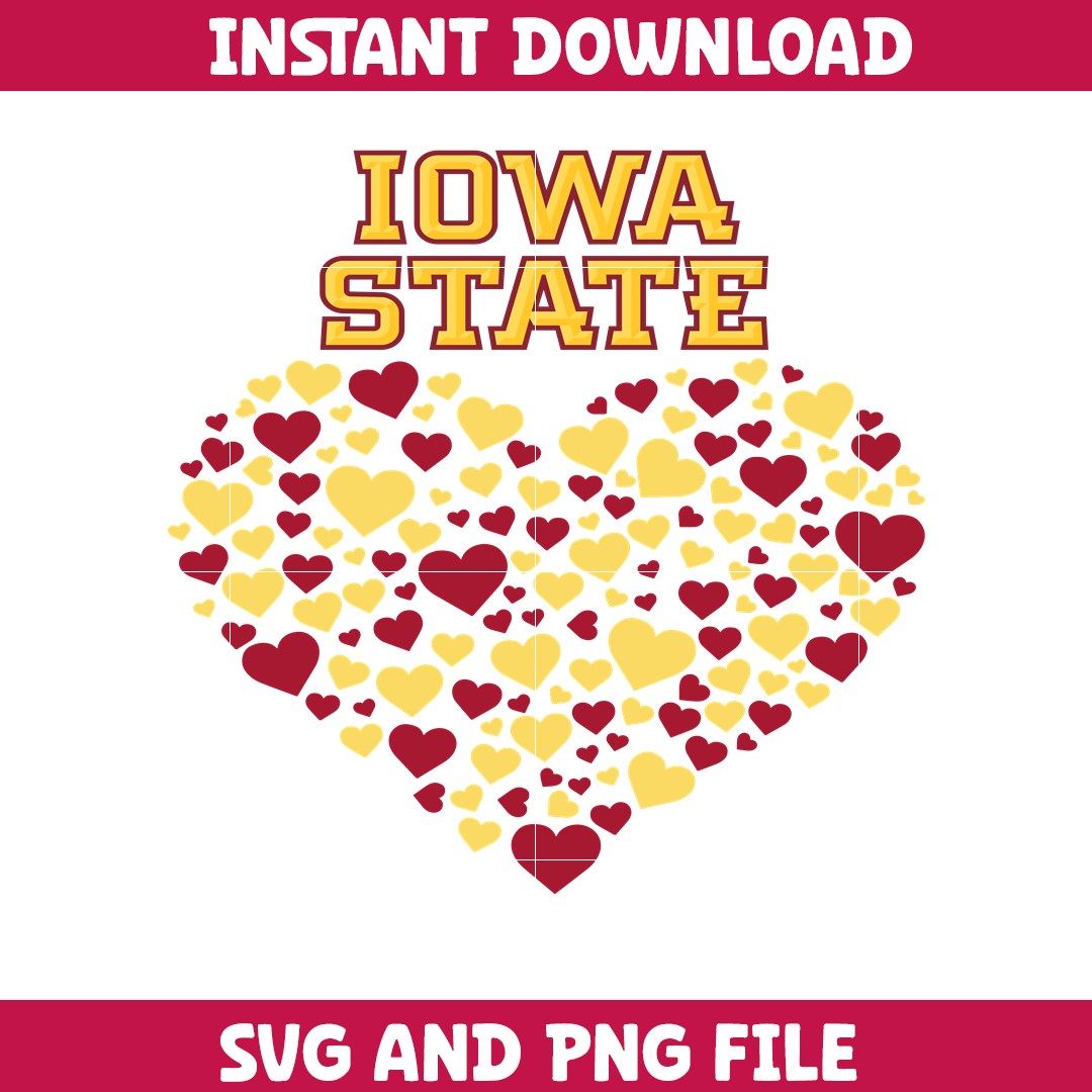 Iowa State Svg, Iowa State logo svg, Iowa State Universit | Inspire Uplift