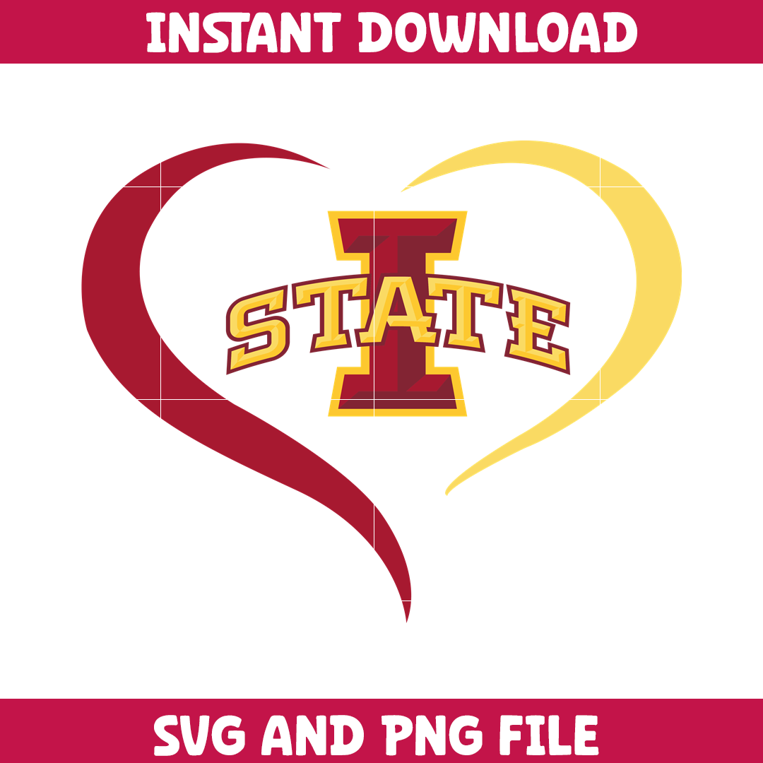 Iowa State Svg, Iowa State logo svg, Iowa State Universit | Inspire Uplift