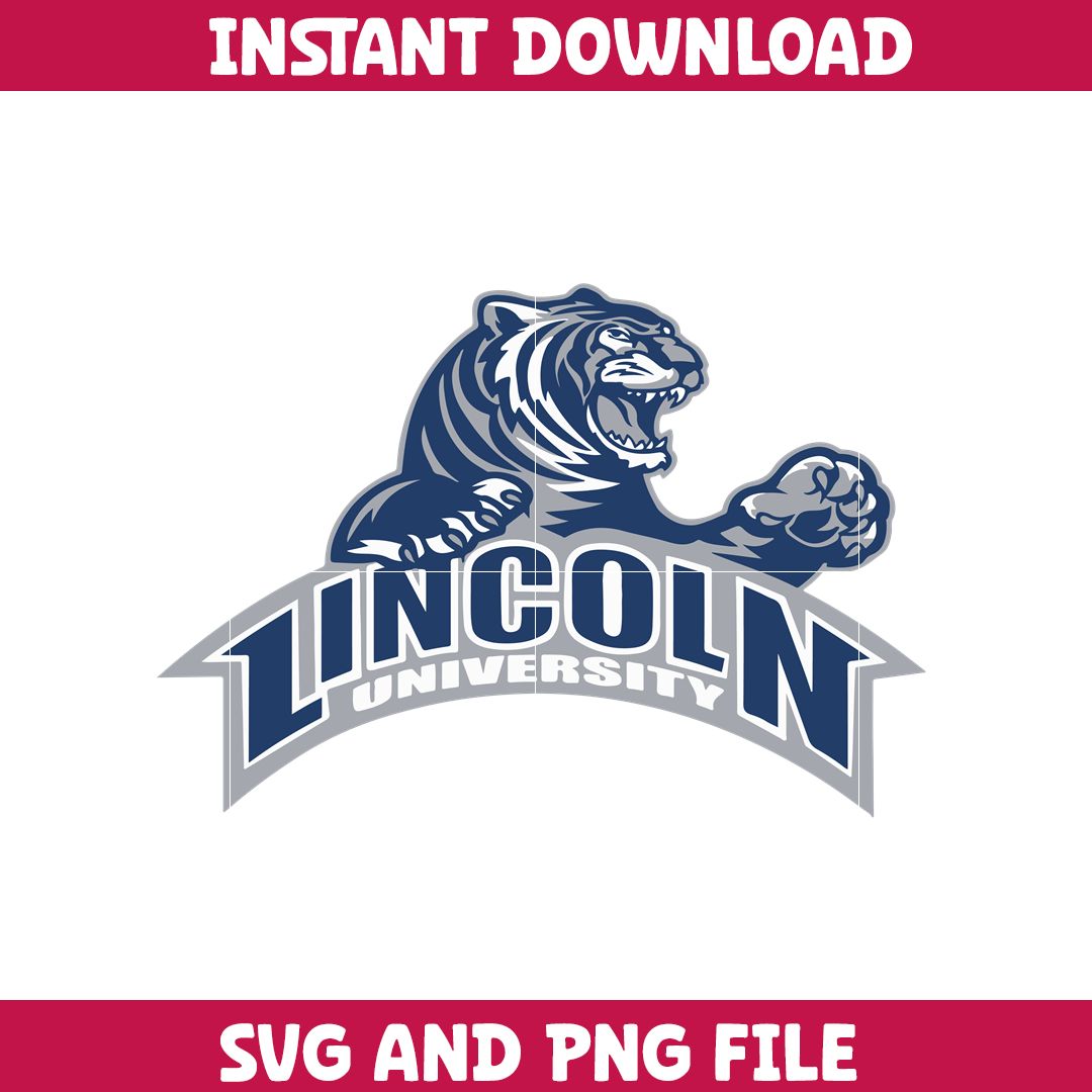 Lincoln ncaa Svg, Lincoln University logo svg, Lincoln Unive | Inspire ...