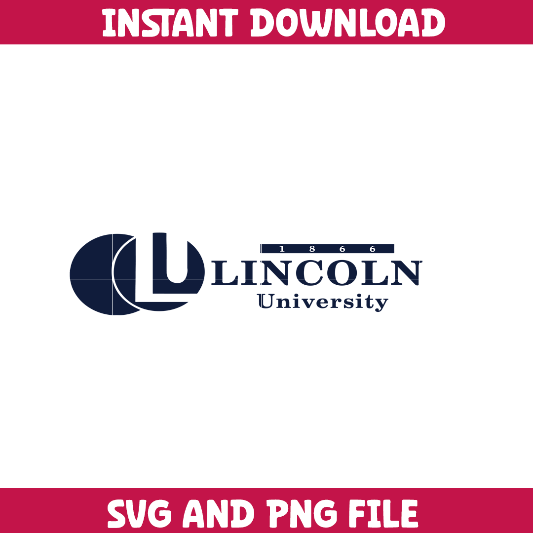 Lincoln ncaa Svg, Lincoln University logo svg, Lincoln Unive | Inspire ...