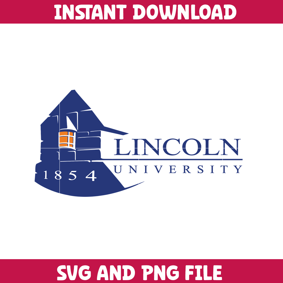 Lincoln ncaa Svg, Lincoln University logo svg, Lincoln Unive | Inspire ...