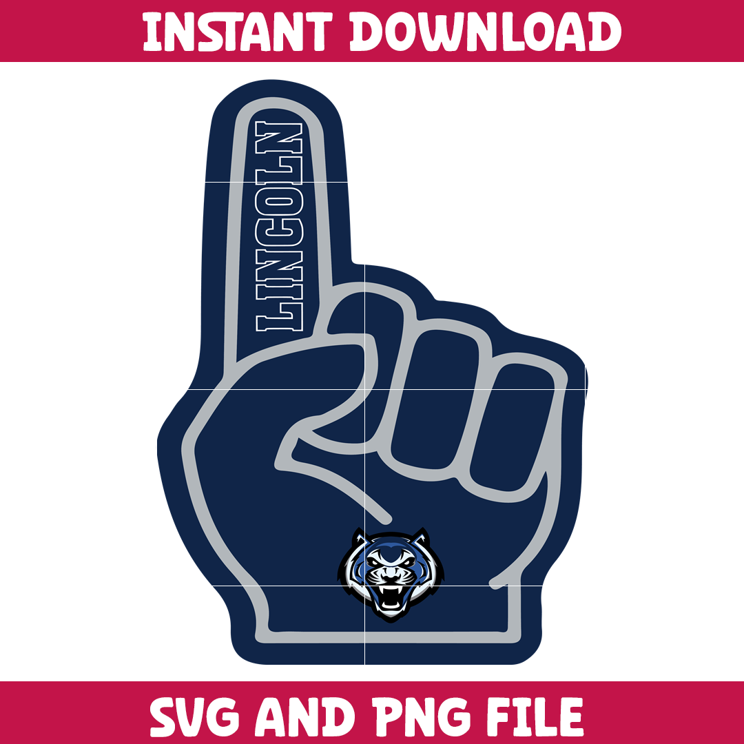 Lincoln ncaa Svg, Lincoln University logo svg, Lincoln Unive - Inspire ...