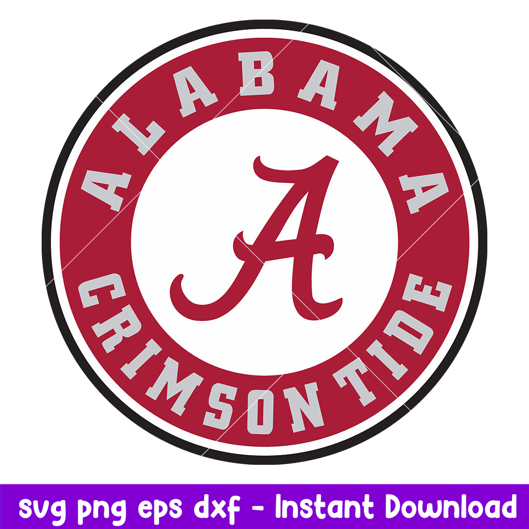 Alabama Crimson Tide Logo Svg, Alabama Crimson Tide Svg, NCA | Inspire ...
