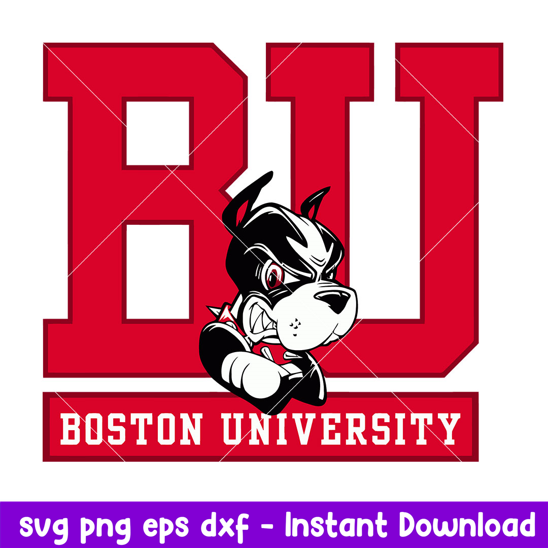 Boston University Terriers Logo Svg, Boston University Terri | Inspire ...