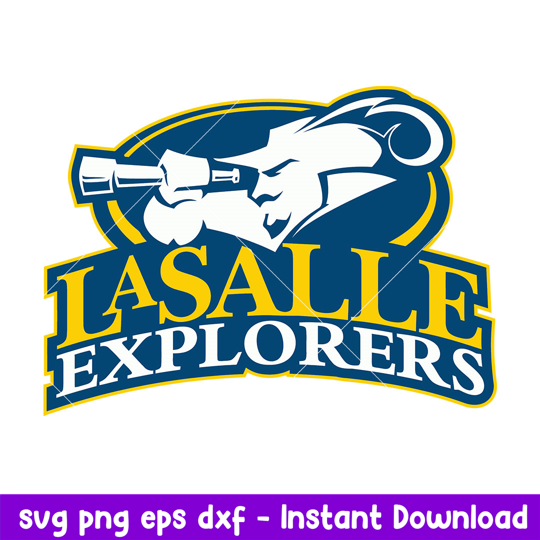 La Salle Explorers Logo Svg, La Salle Explorers Svg, NCAA Sv | Inspire Uplift