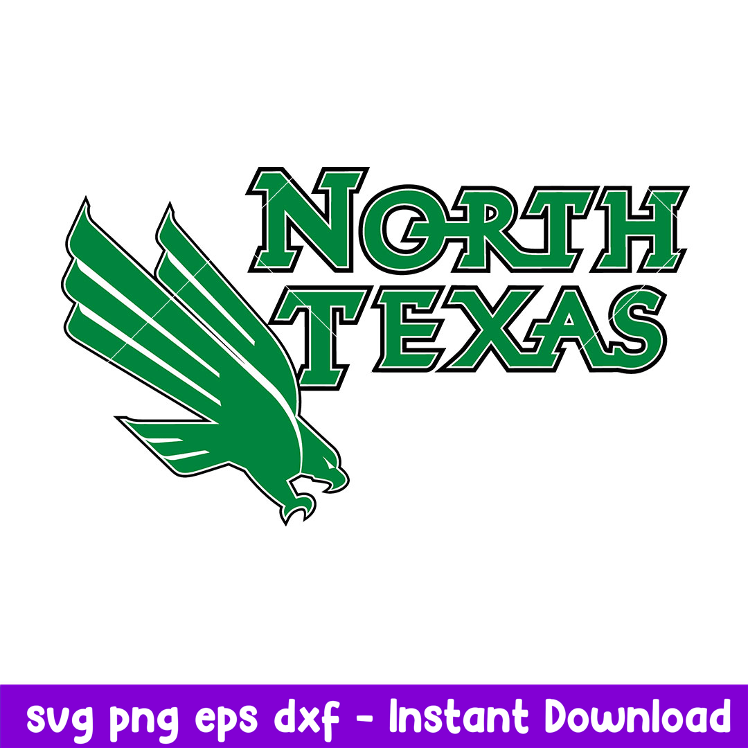 North Texas Mean Green Logo Svg, North Texas Mean Green Svg, | Inspire ...