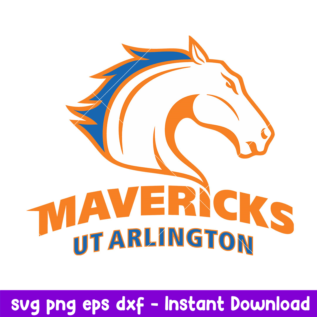 Texas Arlington Mavericks Logo Svg, Texas Arlington Maverick | Inspire ...