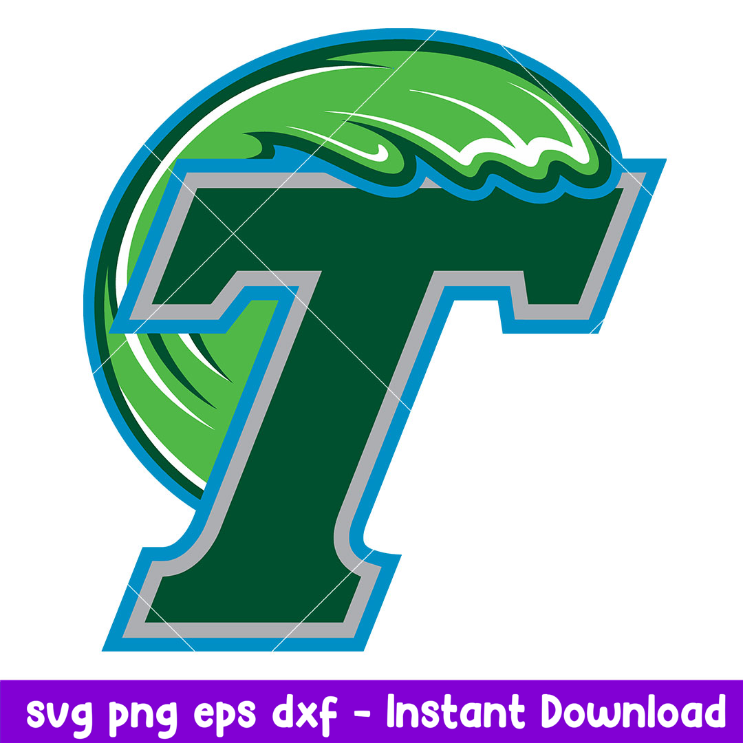 Tulane Green Wave Logo Svg, Tulane Green Wave Svg ,NCAA Svg, | Inspire ...