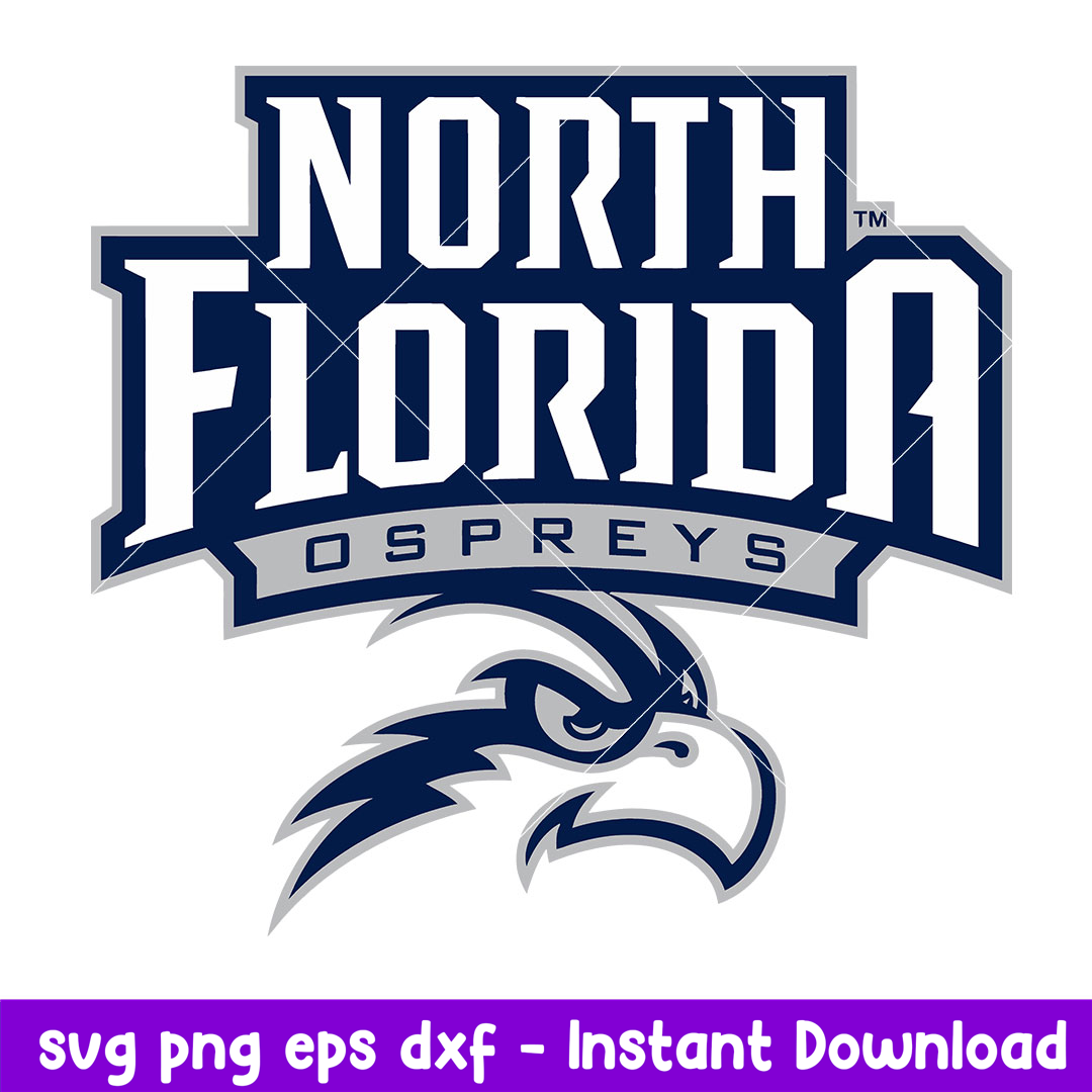 UNF Ospreys Logo Svg, UNF Ospreys Svg, NCAA Svg, Png Dxf Eps | Inspire ...