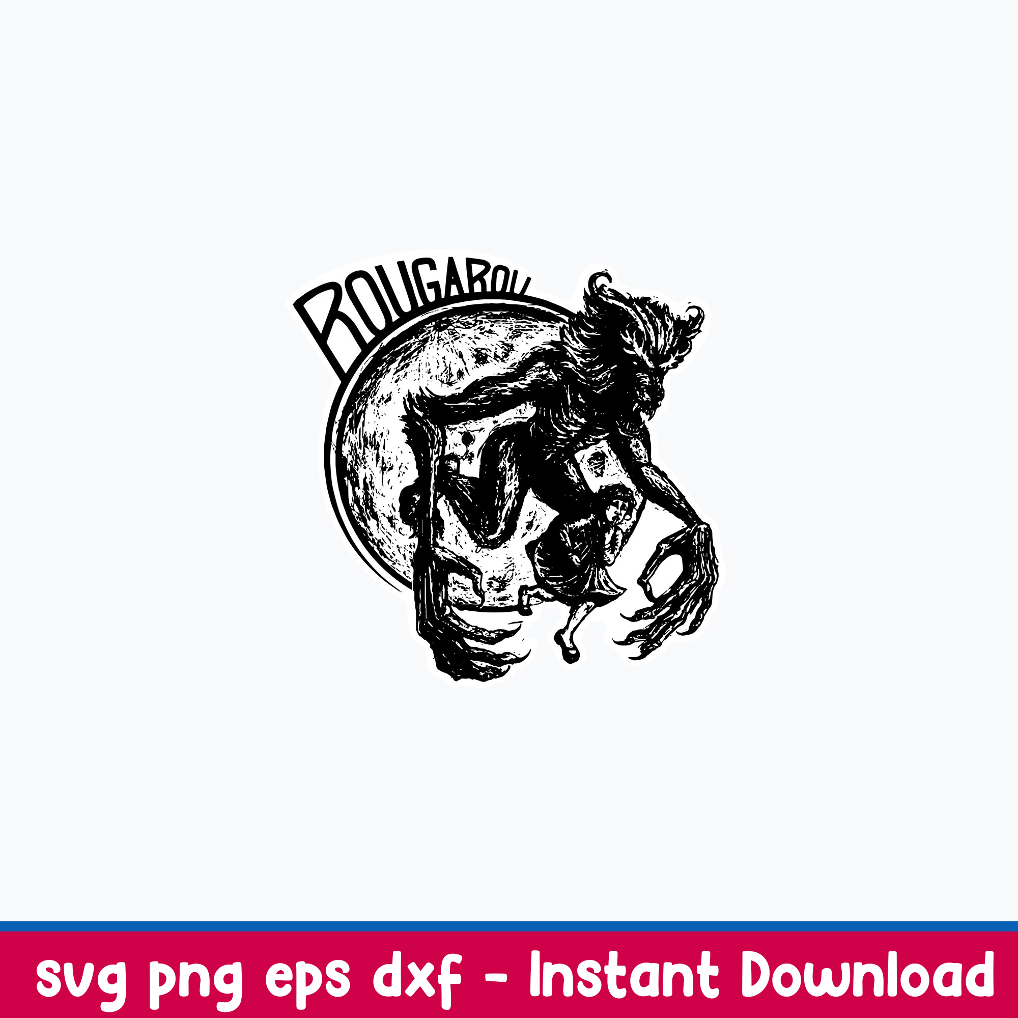 Rougarou Werewolf Svg, Horror Svg, Png Dxf Eps File | Inspire Uplift
