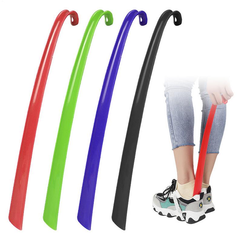 Portable Extra Long Shoe Horn, Black Plastic Spoon | Inspire Uplift