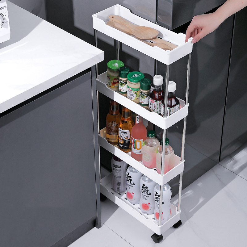 Movable Gap Storage Rack, Slim Rolling Utility Cart, Buy Now | Inspire ...