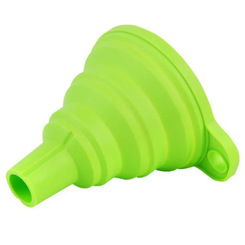 Portable Silicone Funnel, Folding Telescopic Fuel Funnel | Inspire Uplift