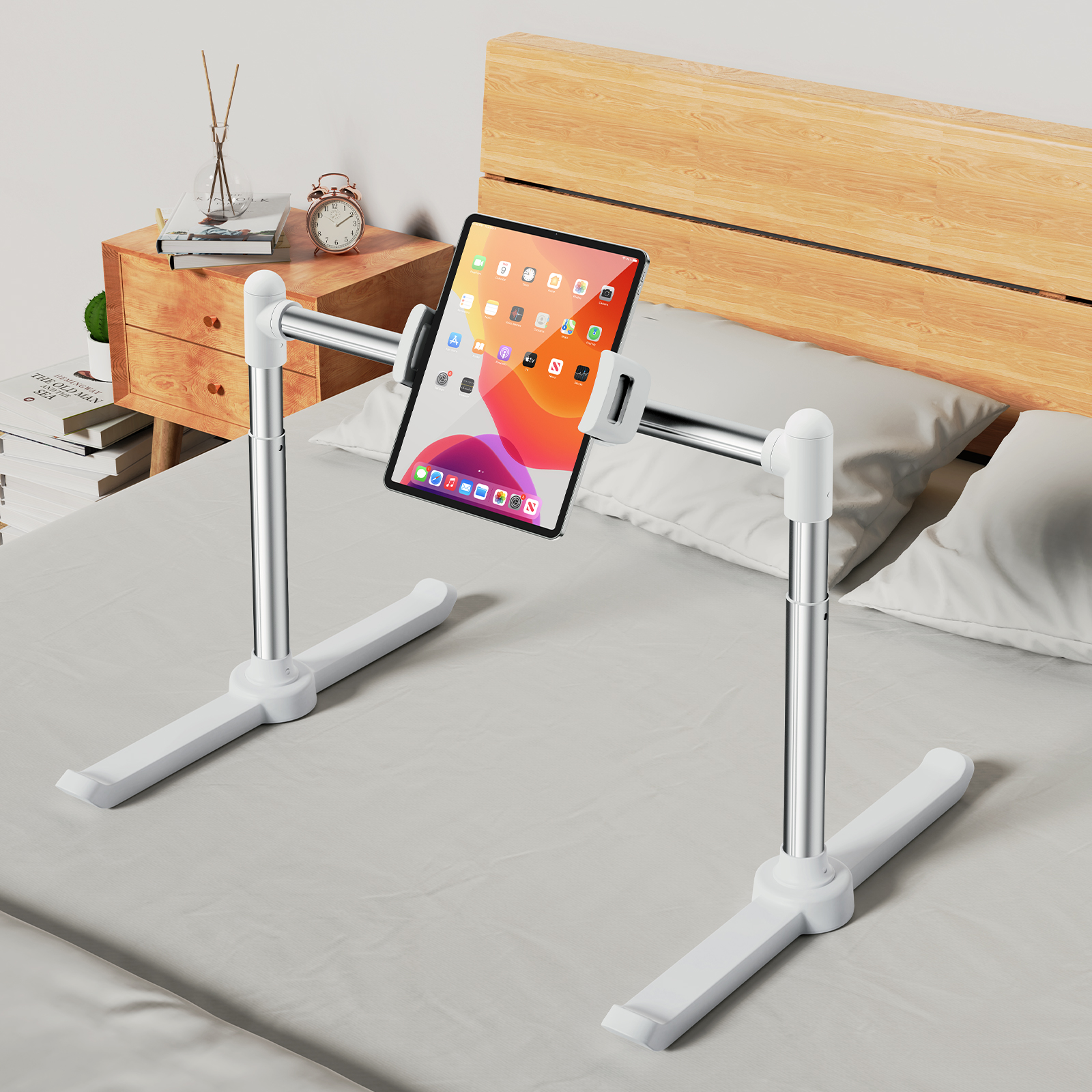 Bed Sofa Phone Holder, Adjustable Tablet Stand, Lazy Bracket | Inspire ...