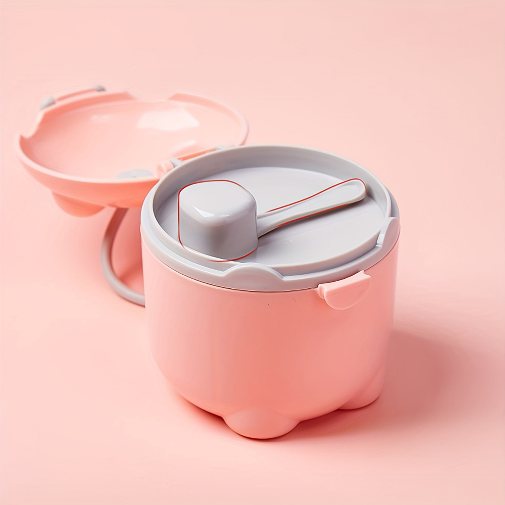 Cartoon Baby Milk Powder Container with Spoon | Inspire Uplift