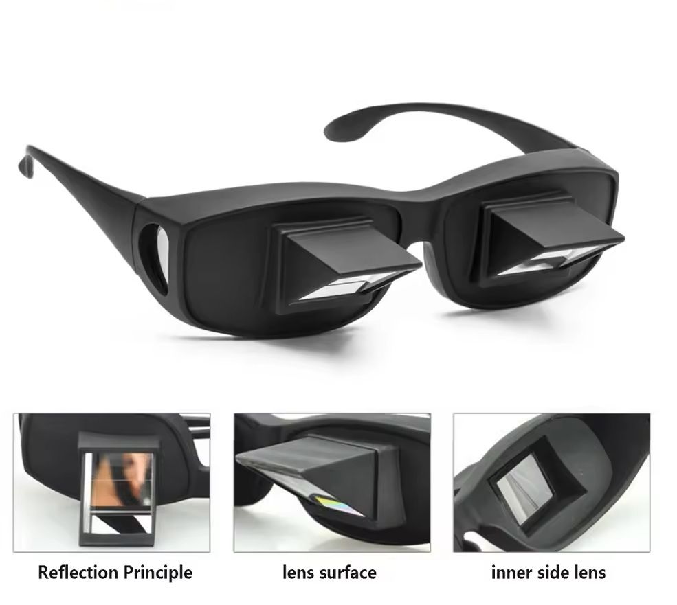 Lazy Periscope Reading Glasses Horizontal Prism Spectacles f | Inspire ...