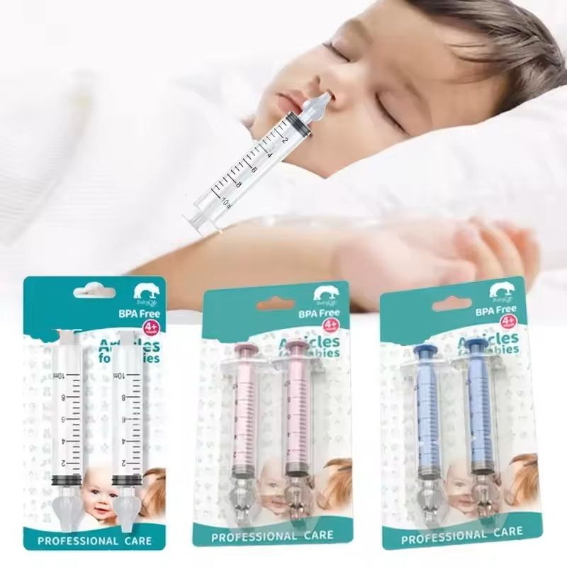 Gentle Baby Nasal Cleaner Syringe Set for Infants and Toddle | Inspire ...
