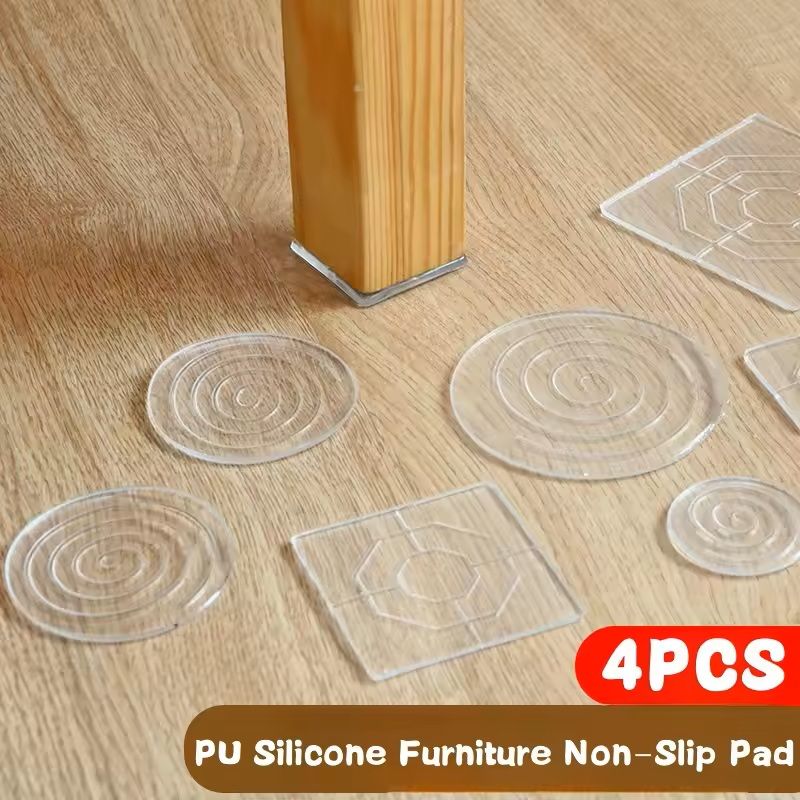 Anti-Slip Silicone Furniture Pads – Transparent Vibration Da | Inspire ...