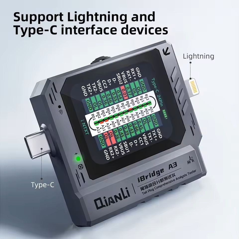 Mobile Phone Charging Port Tester for Lightning and Type C D | Inspire ...