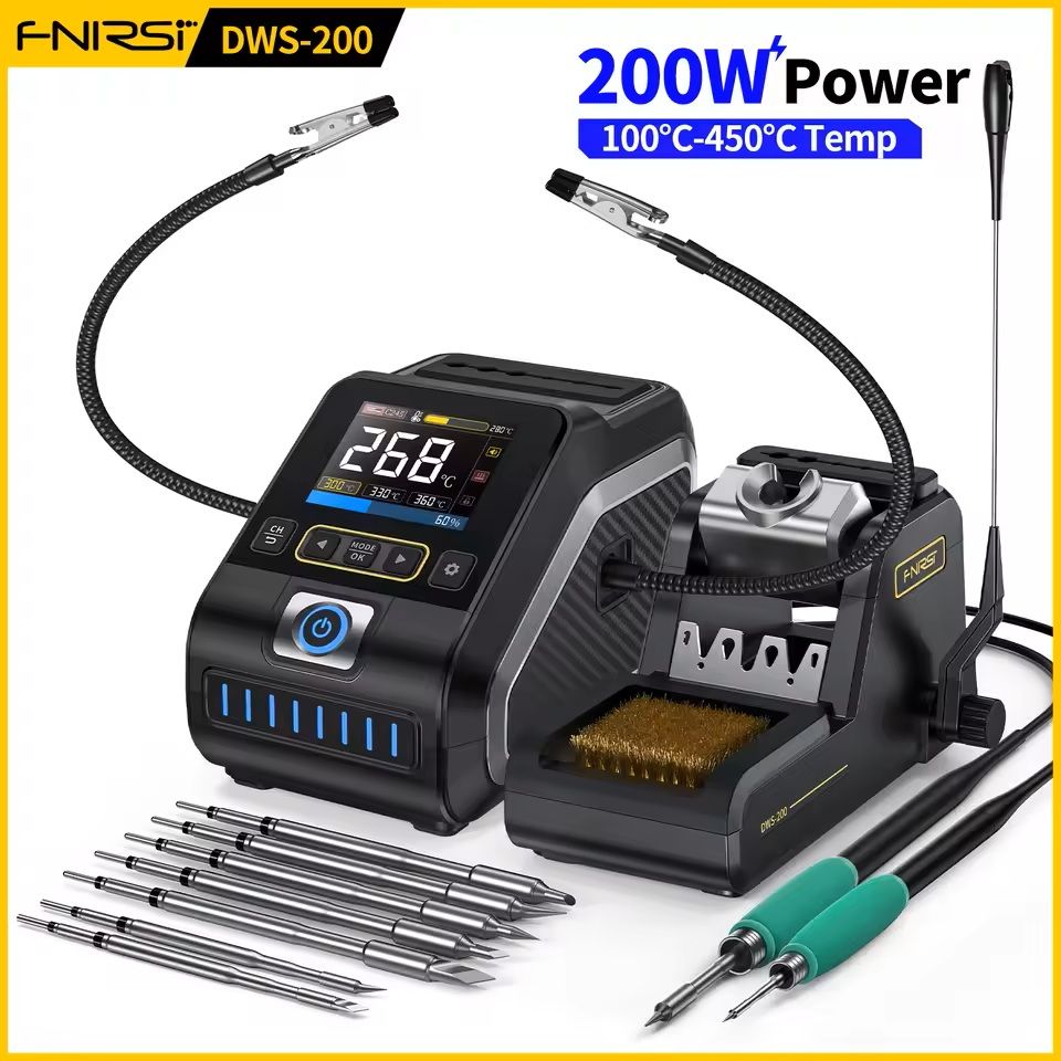 200W Digital Soldering Station with C210 and C245 Handle Com | Inspire ...
