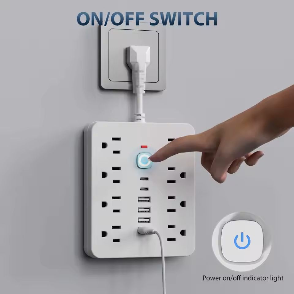 Power Strip with Surge Protection and USB Charging for Home | Inspire ...
