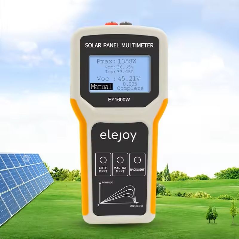Photovoltaic Panel Voltage and MPPT Tester with LCD Display | Inspire ...