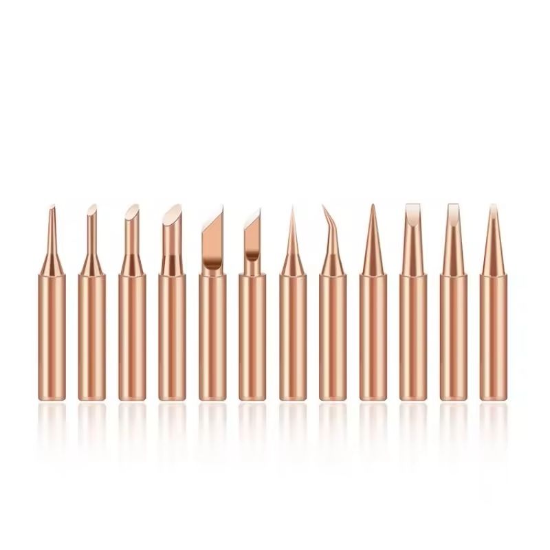10 Piece Copper Soldering Iron Tip Set For Precision Welding | Inspire ...