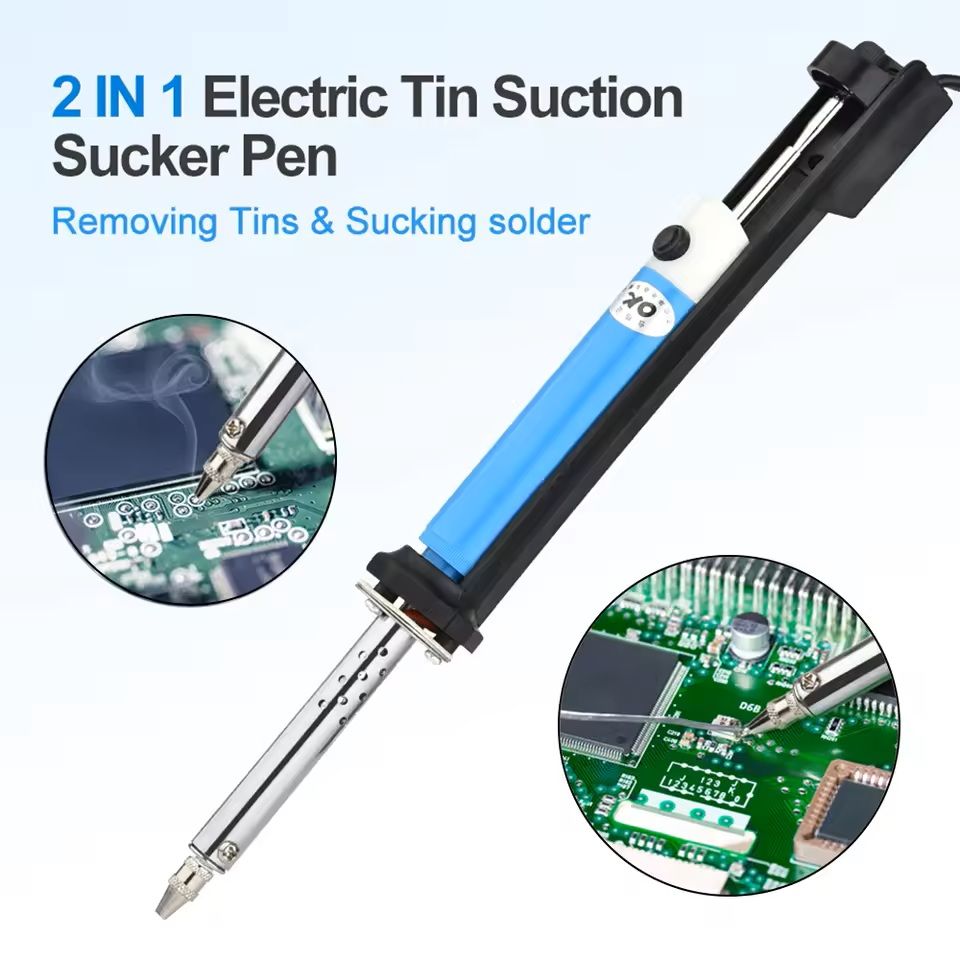 Electric Soldering Suction Tool with Vacuum Pump for Desolde | Inspire ...