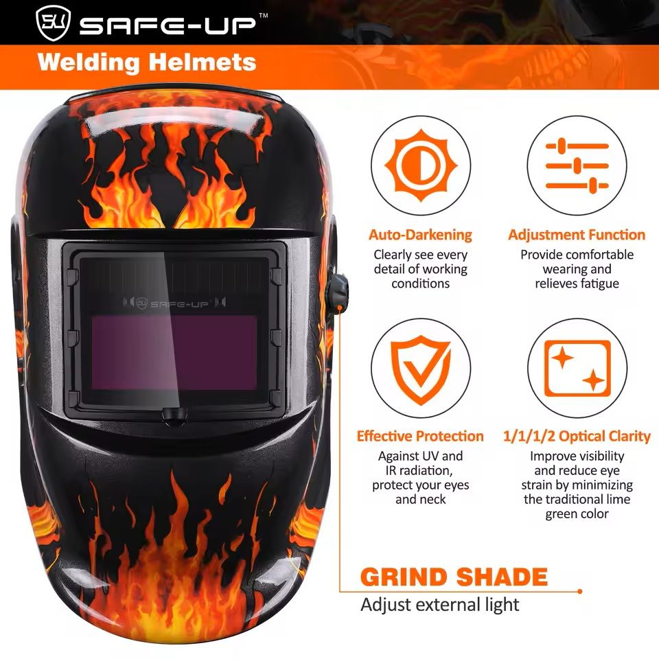 Auto-Darkening Welding Helmet with True Color Shield | Inspire Uplift