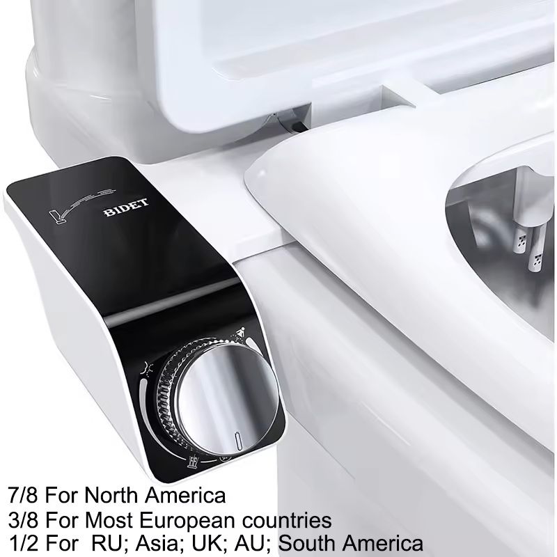 Non Electric Bidet Toilet Seat Attachment with Dual Nozzles | Inspire ...