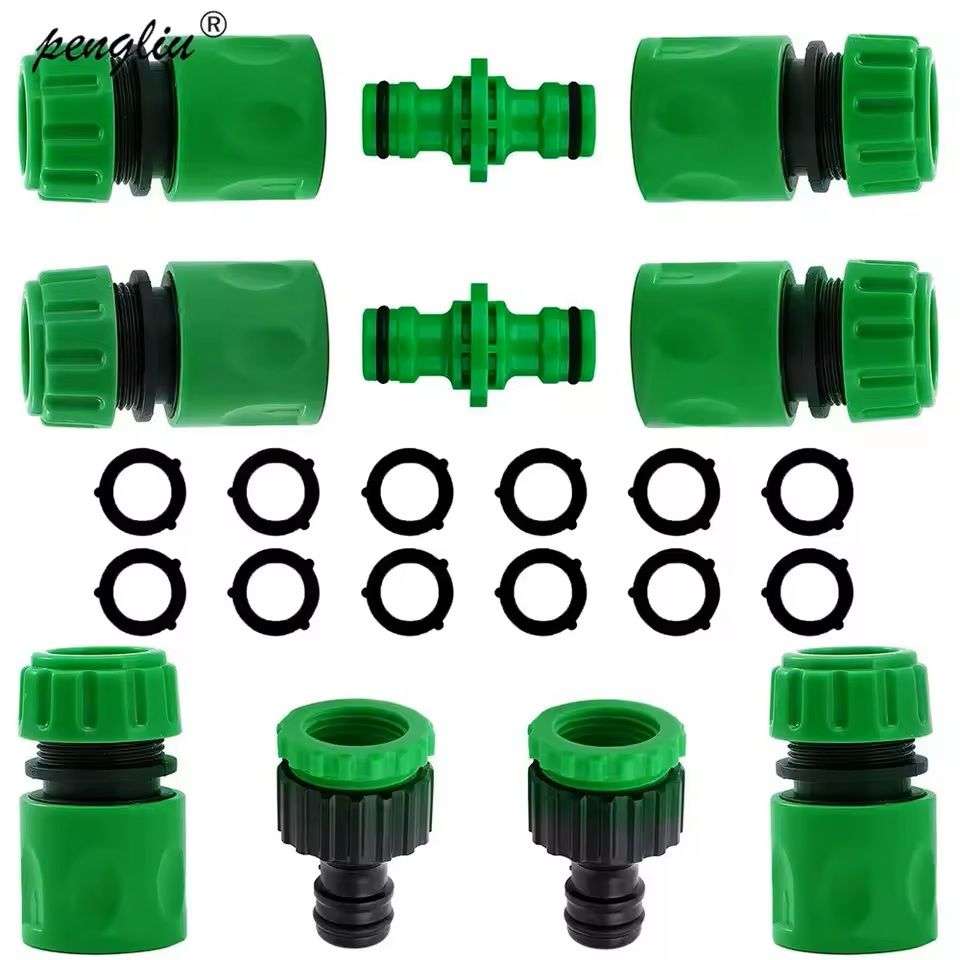 Quick Connect Garden Hose Coupler Set for 1/2 Inch Pipes | Inspire Uplift