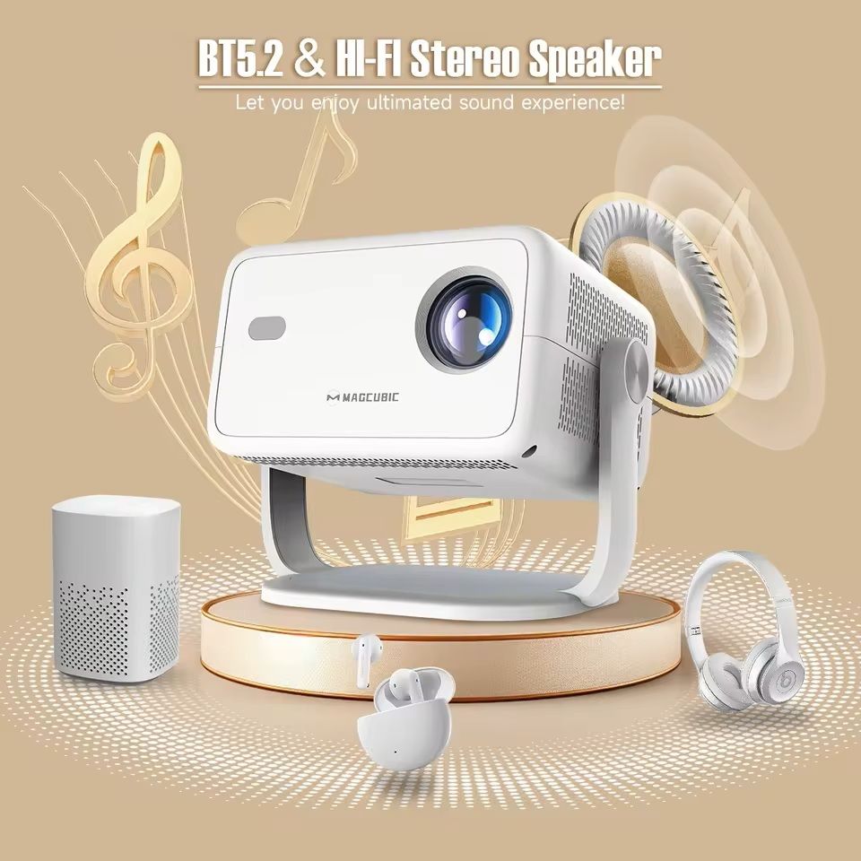 L018 Smart Home Projector with 650ANSI Brightness and 4K Sup | Inspire ...