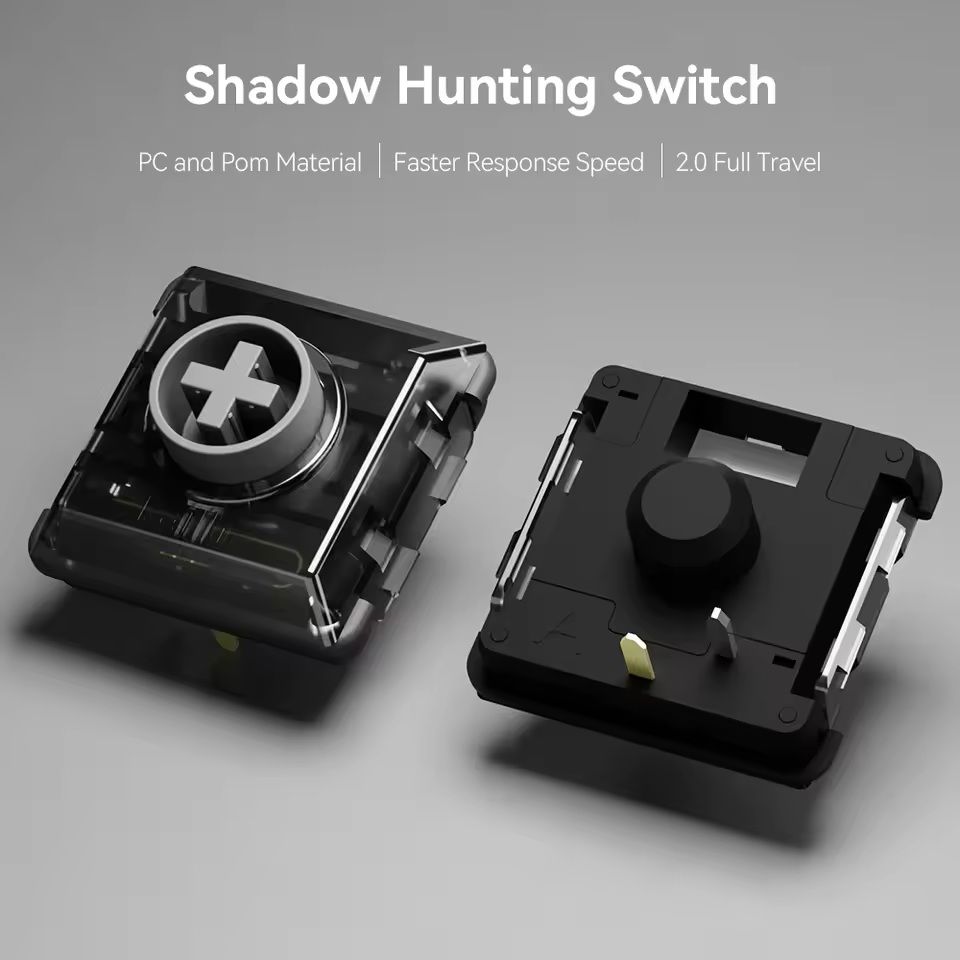 Kailh Low Profile Shadow Hunting Switch – Silent Linear 2.0m | Inspire Uplift