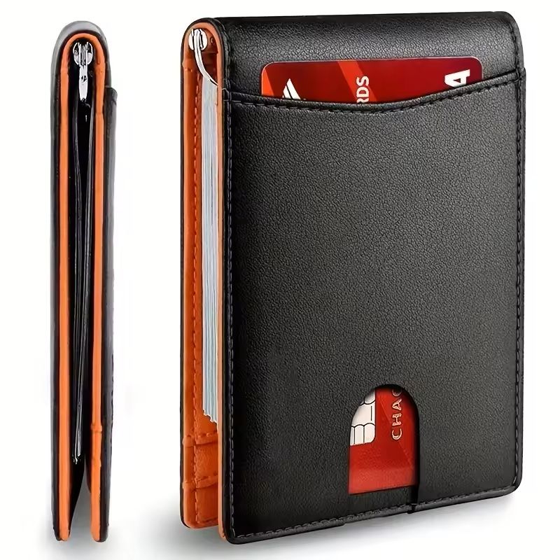 Slim RFID-Blocking Smart Wallet with Money Cli | Inspire Uplift