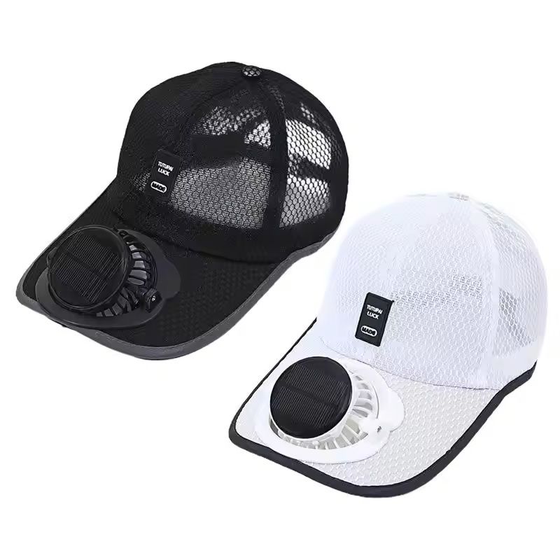 Solar Powered Cooling Hat with Fan and Sun Protection | Inspire Uplift