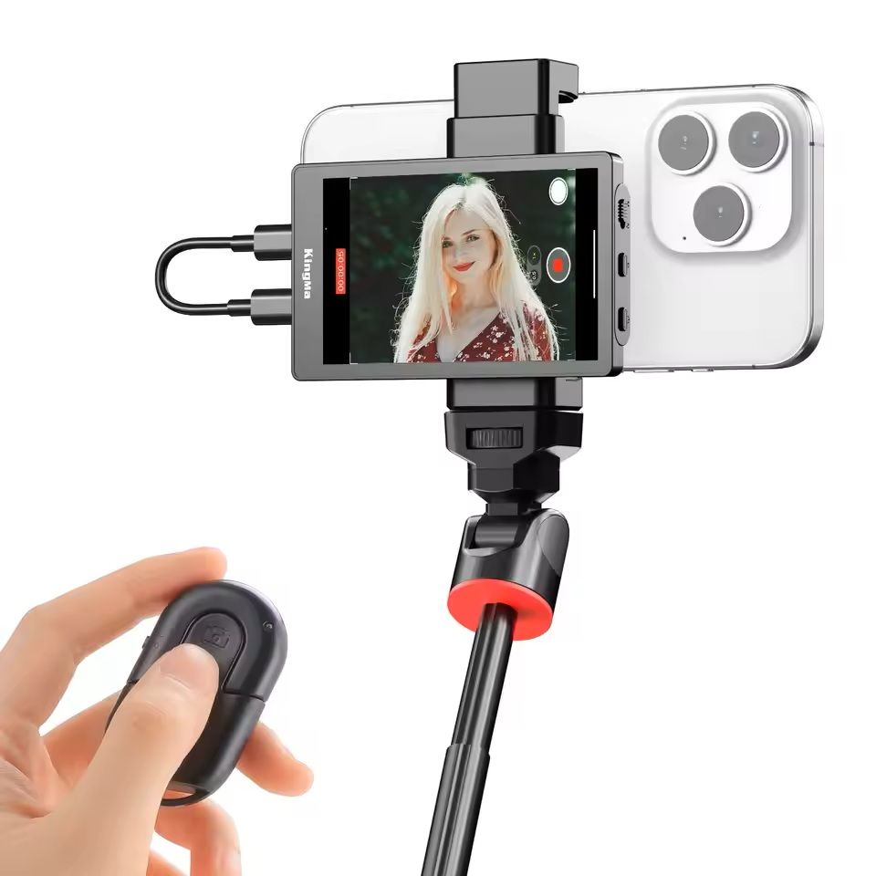 4K Wired Selfie Monitor for Phone Rear Camera Vlogging | Inspire Uplift
