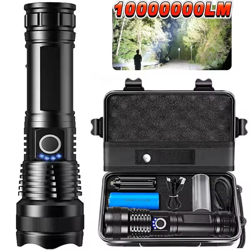 High Power Rechargeable LED Tactical Flashlight | Inspire Uplift
