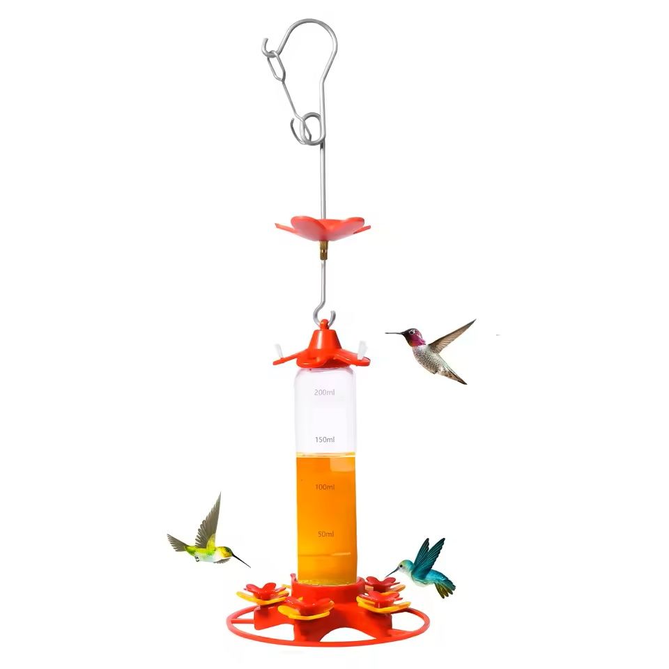 Hanging Hummingbird Feeder Leakproof Ant Proof Outdoor Garde | Inspire ...