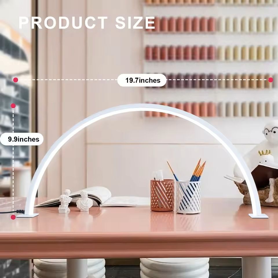 U Shaped LED Desk Lamp Dimmable Eye Protection Light | Inspire Uplift