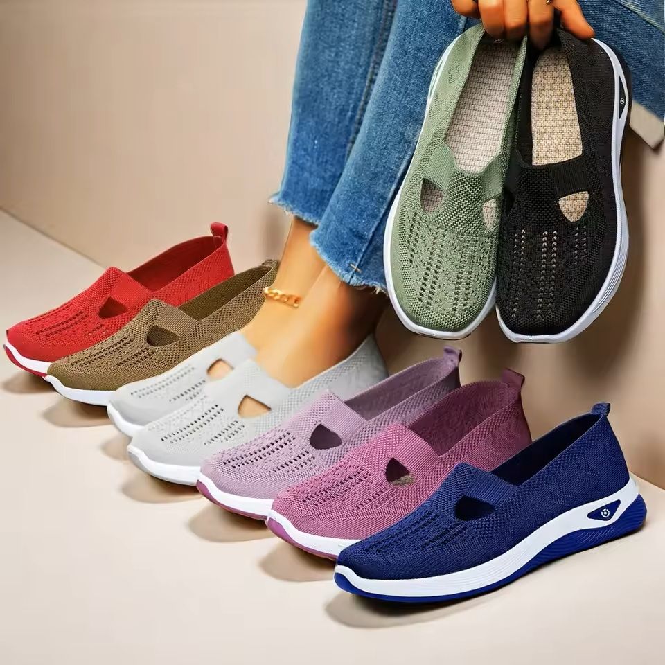 Breathable Soft Sole Walking Flats for Women | Inspire Uplift
