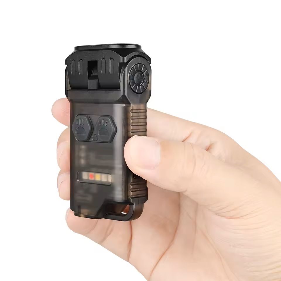 Rechargeable EDC Flashlight with UV Light and Magnetic Base | Inspire ...