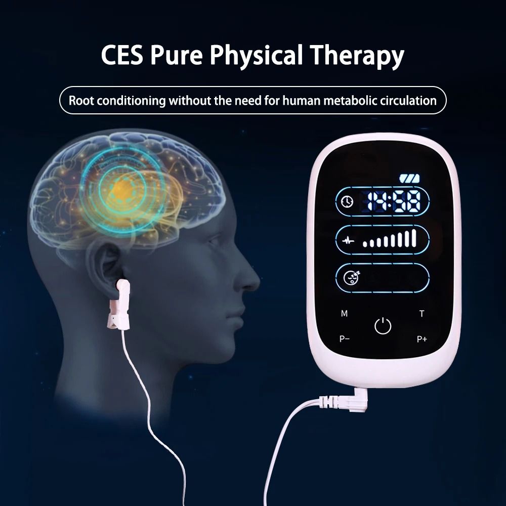 CES Sleep Therapy Device with Ear Clip Electrode for Insomni | Inspire ...